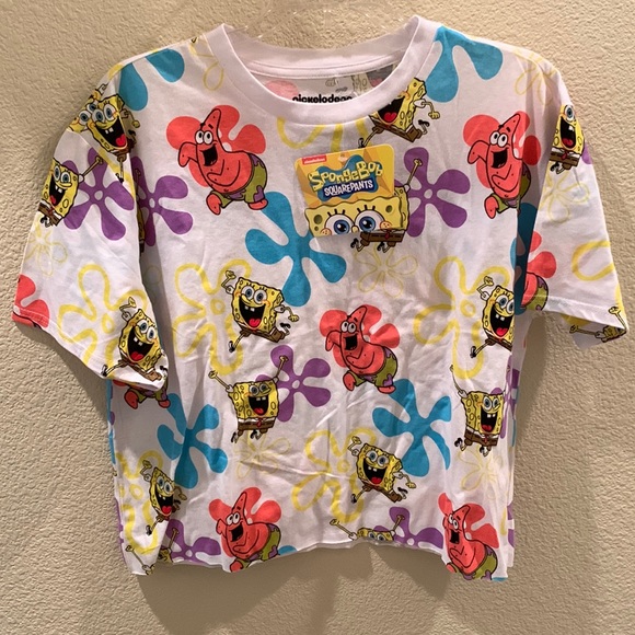 Nickelodeon | Tops | Womens Spongebob Top | Poshmark